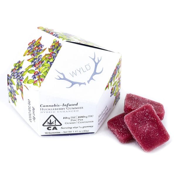 Huckleberry Hybrid Gummies - Wyld - Sespe Creek