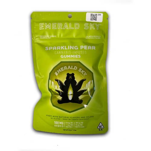 Pear Hybrid Gummy - Emerald Sky Edibles - Sespe Creek